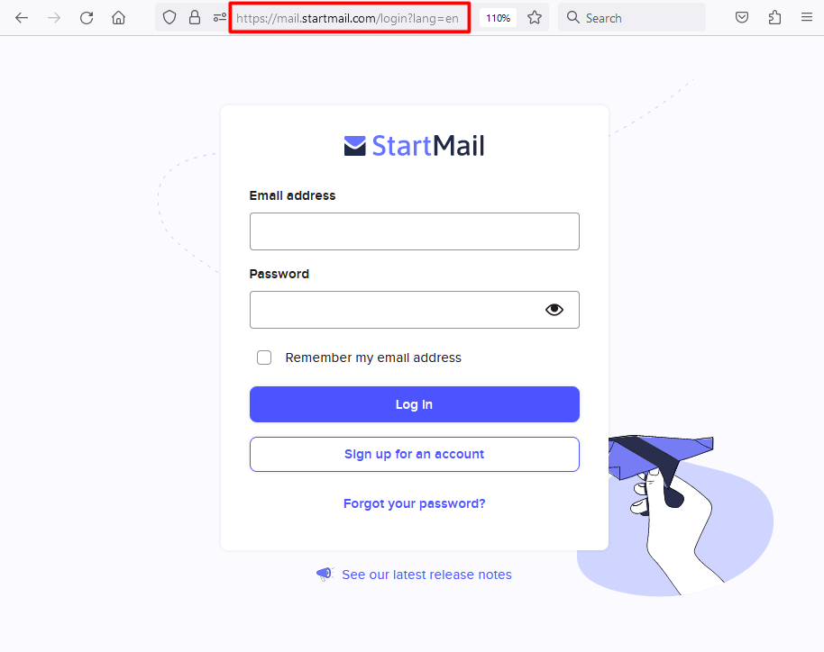 Create a StartMail shortcut on your desktop – StartMail