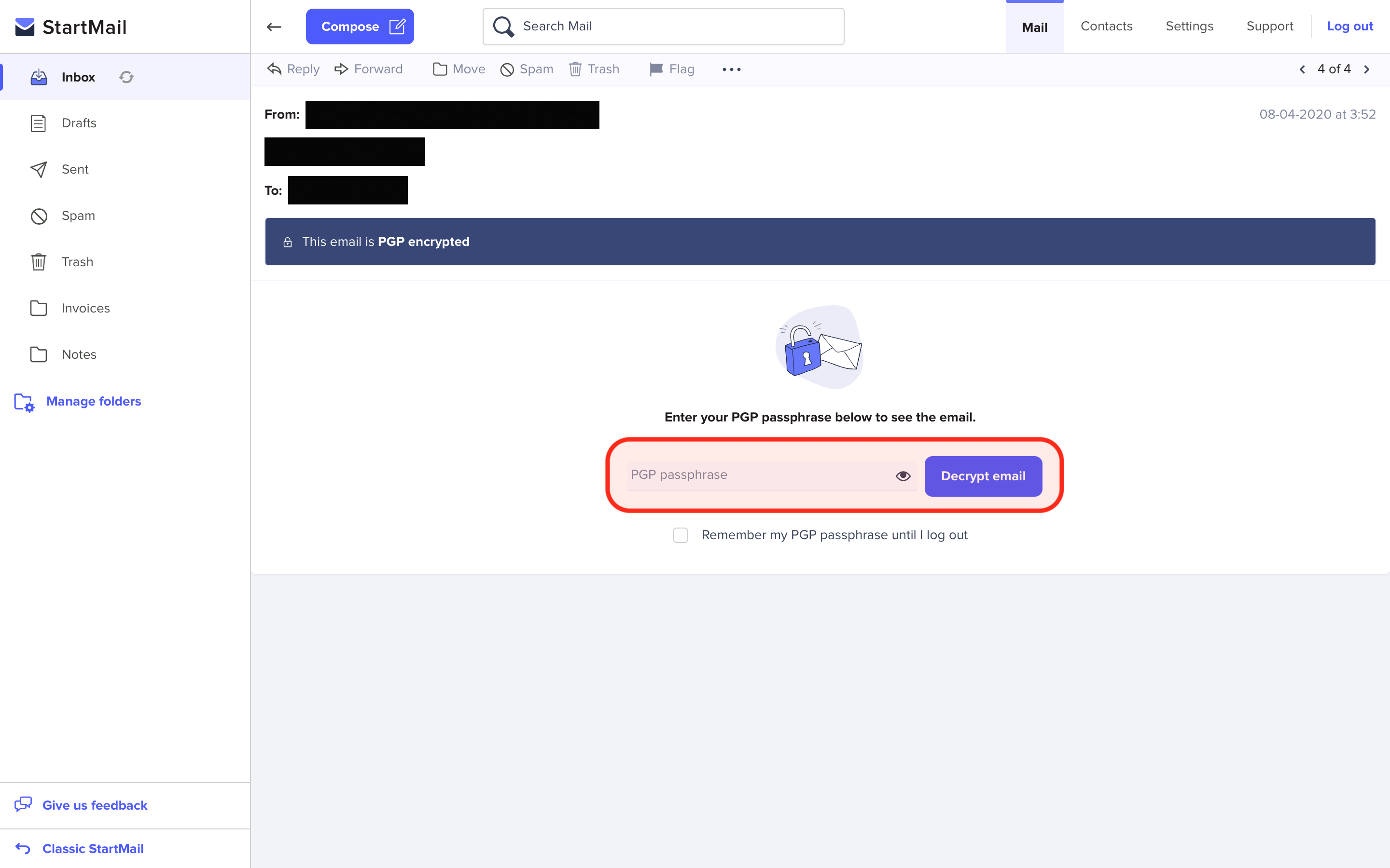 Encrypting And Decrypting Messages Startmail